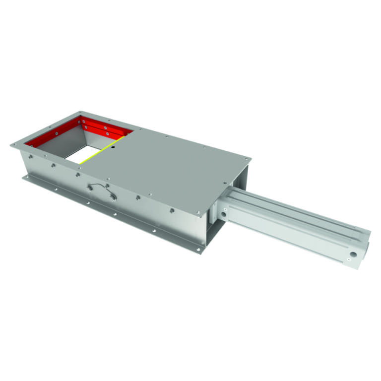 Pneumatic discharge slide - Ambros Schmelzer - Metallverarbeitung