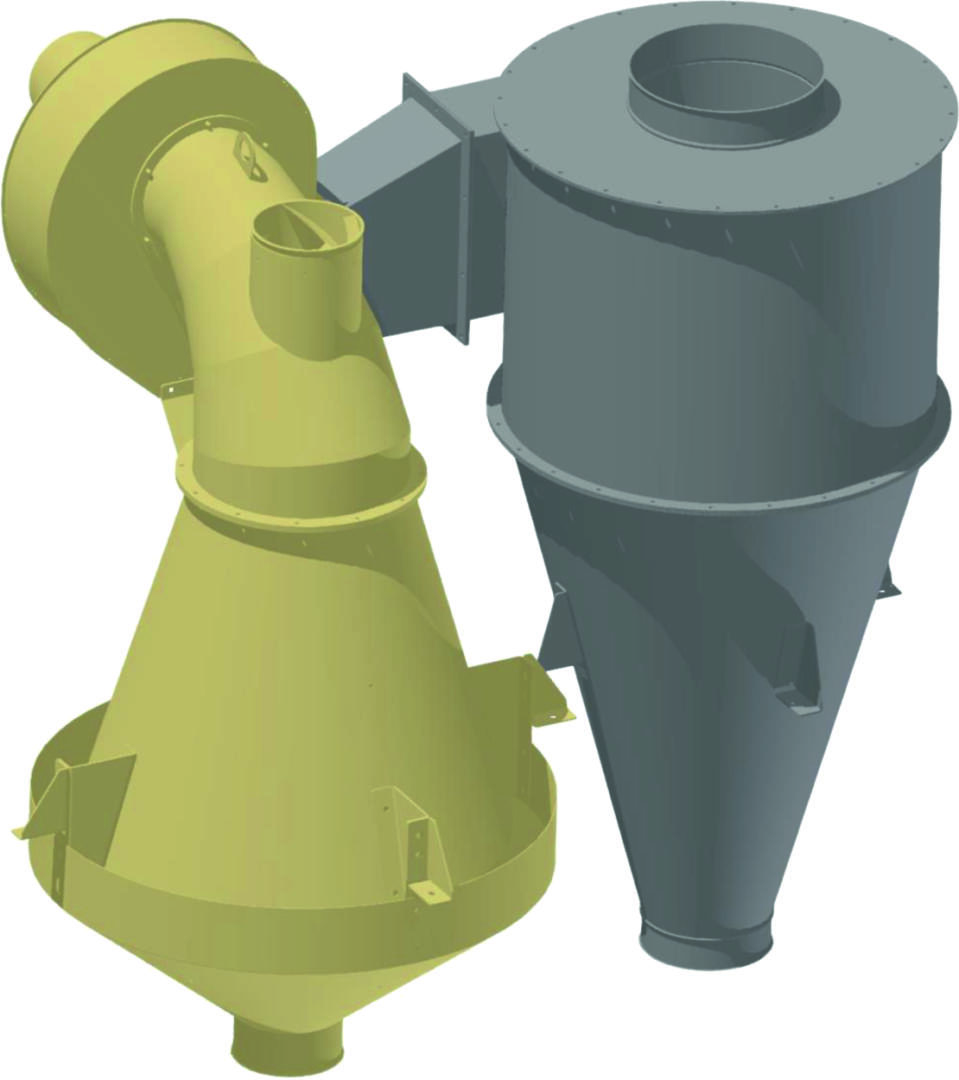 Pre-cleaner ZZeparator with valve - Ambros Schmelzer - Metallverarbeitung