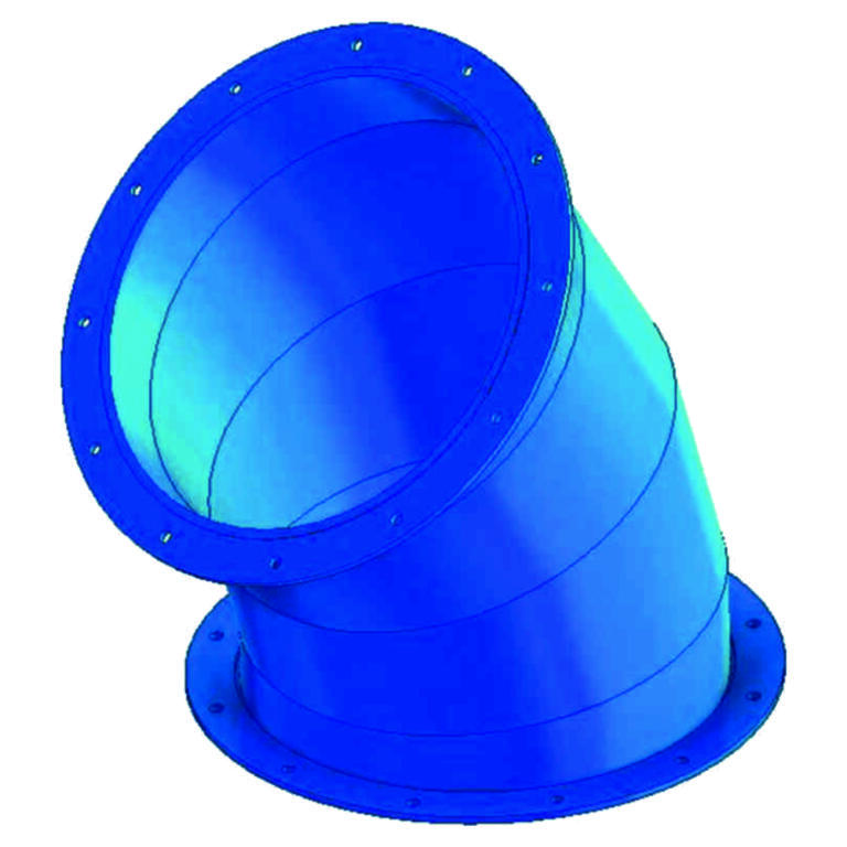 Segmental elbow type Helix-air with flange 45° - Ambros Schmelzer ...