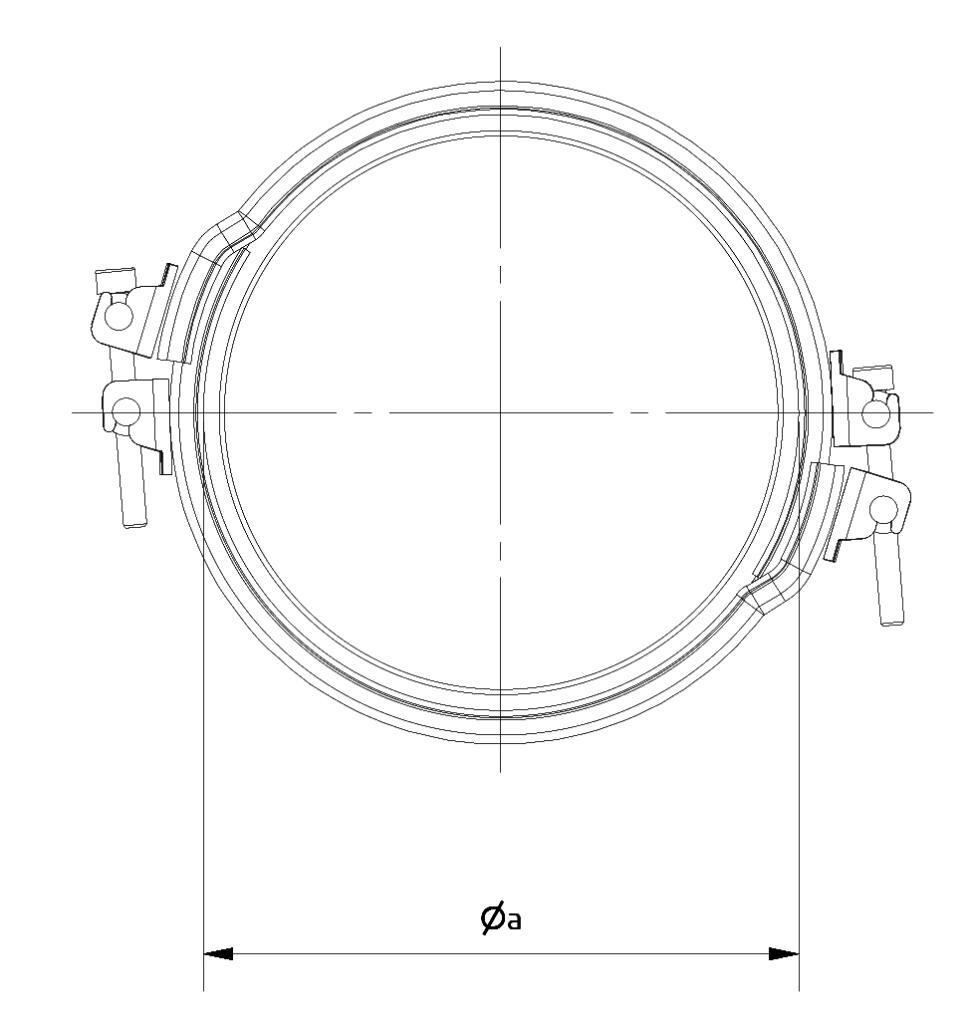 Spannring mit Dichtung - Ambros Schmelzer - Metallverarbeitung