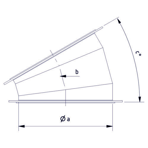 Segmentbogen Helix-air mit Flansch 30° - Ambros Schmelzer ...